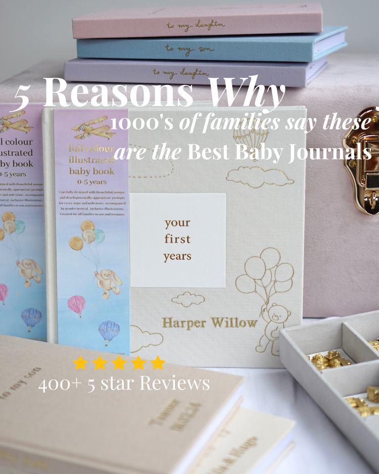 5 Reasons Thousands of Families Say These Are the Best Baby Journals ...